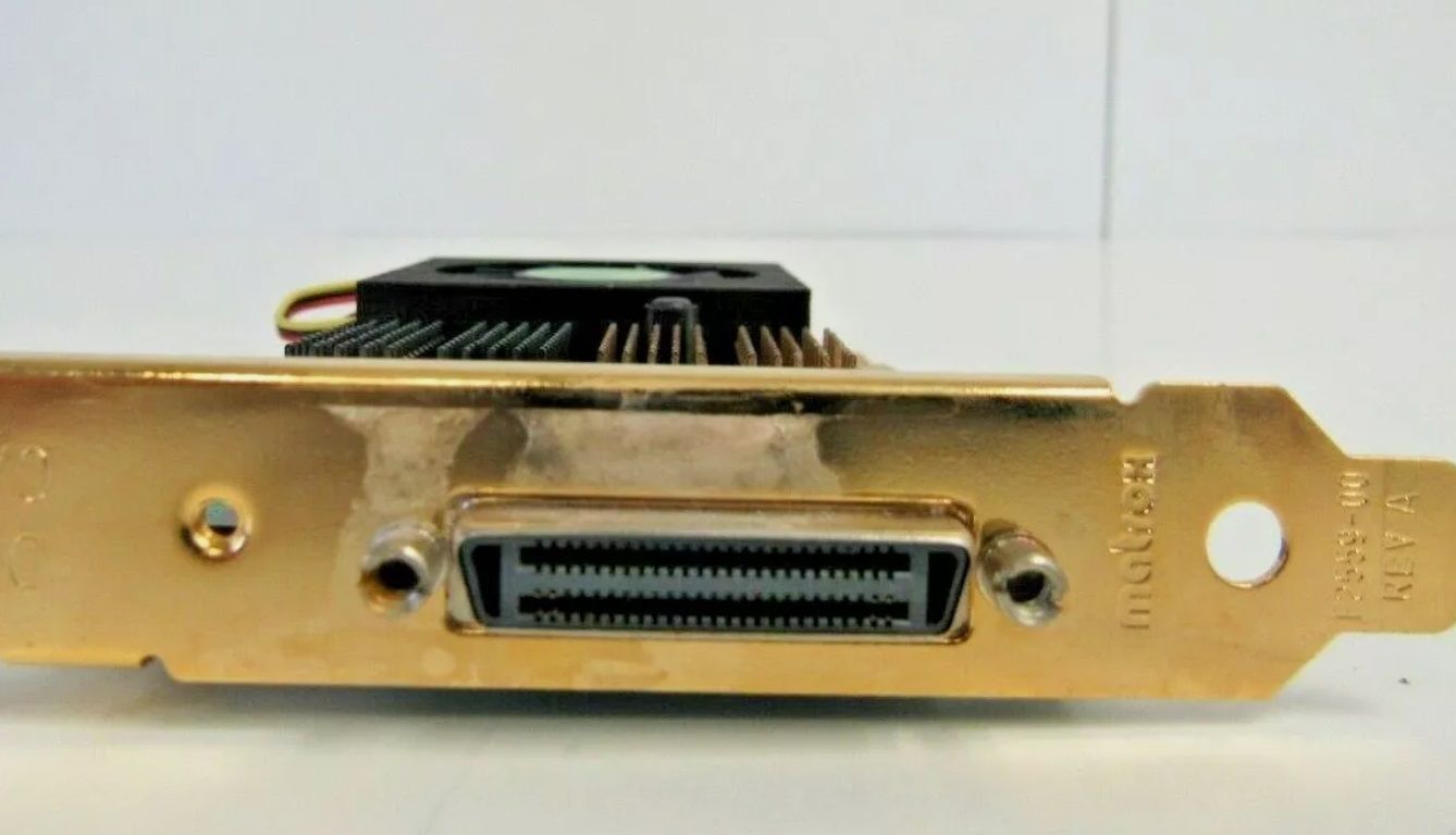 Matrox MGI QID-E128LPAF F7208-01 Rev. A 128MB Quad Display Graphics ...