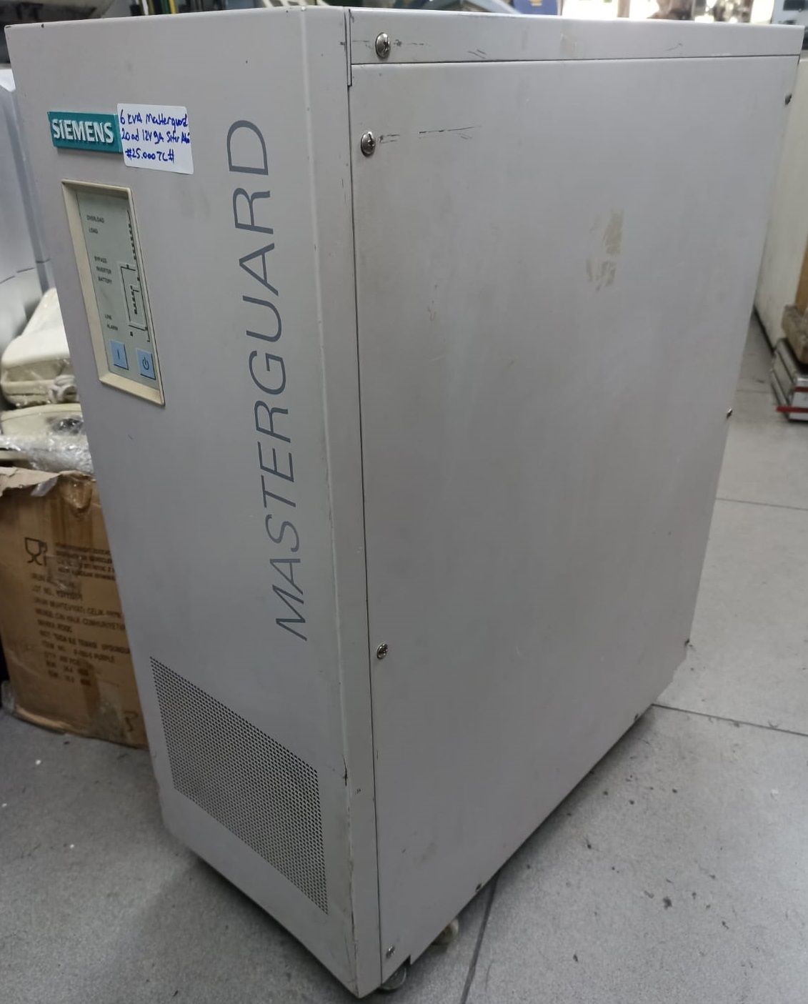 Siemens MasterGuard 6 Kva UPS - 20 ad 12v 9A Sıfır AKÜLÜ